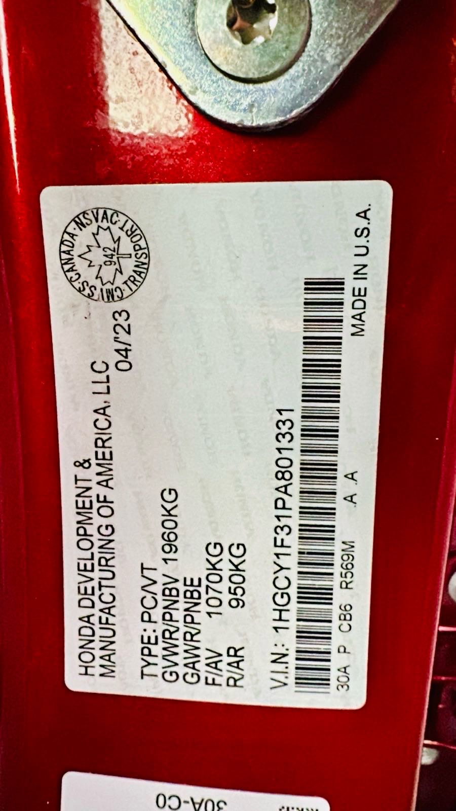 2023 HONDA ACCORD EX - Sooq Cars