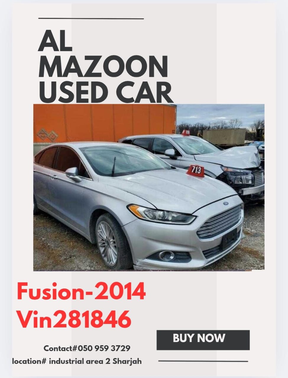 FORD FUSION 2014 - Sooq Cars