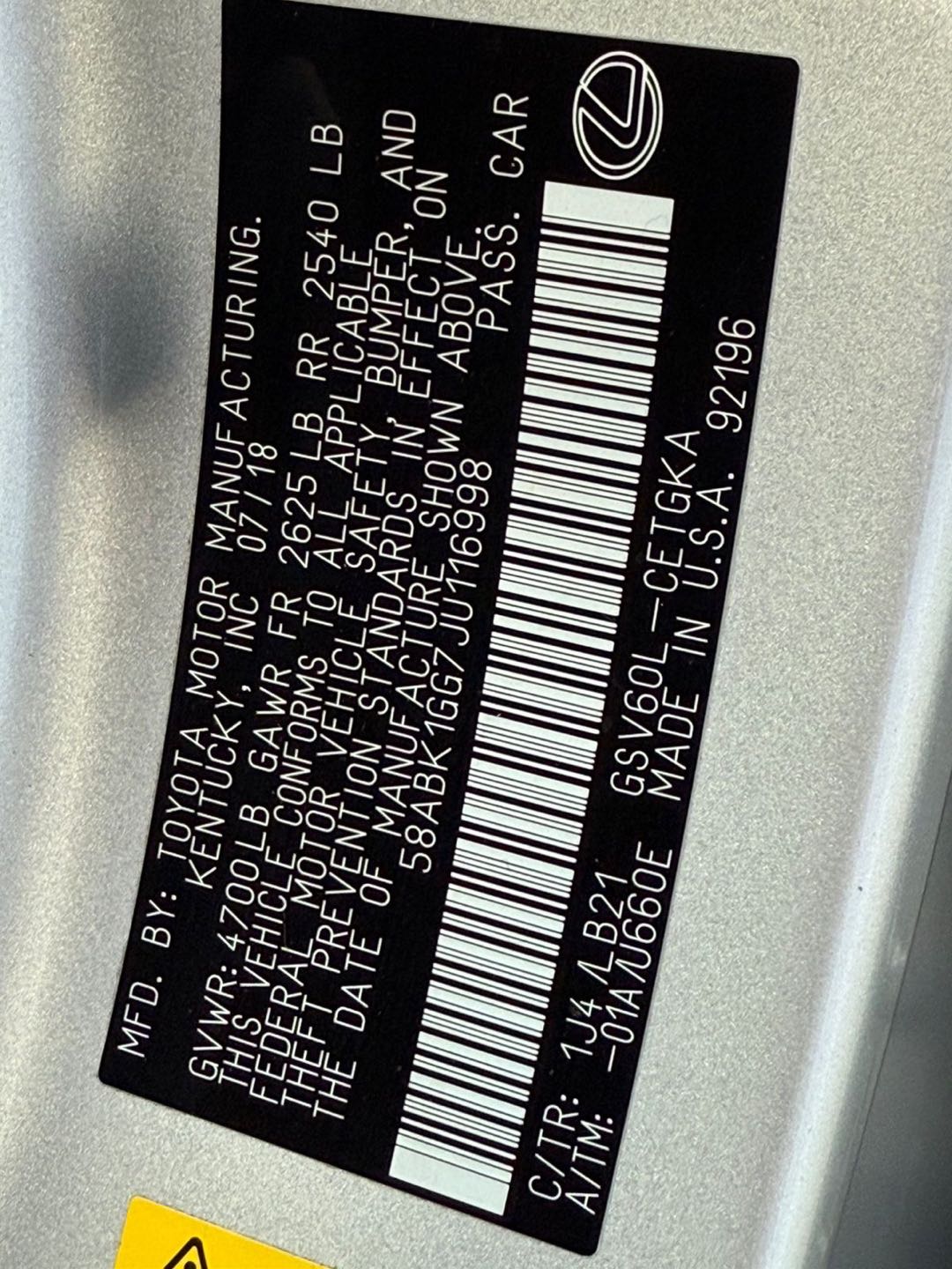 2018 LEXUS ES 350 - Sooq Cars